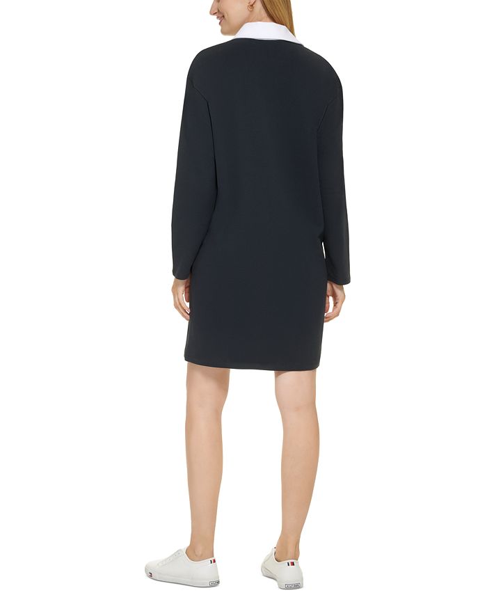 Tommy Hilfiger Women's Johnny Collar Rugby Dress - Macy's