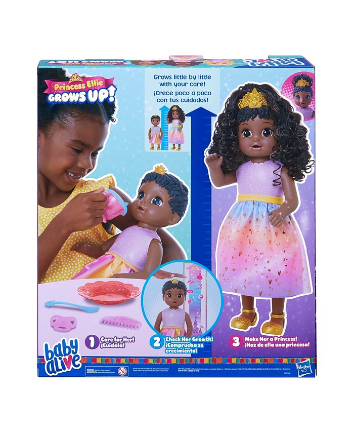 Baby Alive Princess Ellie Grows Up Doll Set - Macy's
