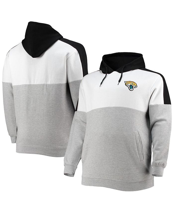 Profile Men's Black, Heathered Gray Jacksonville Jaguars Big and Tall ...