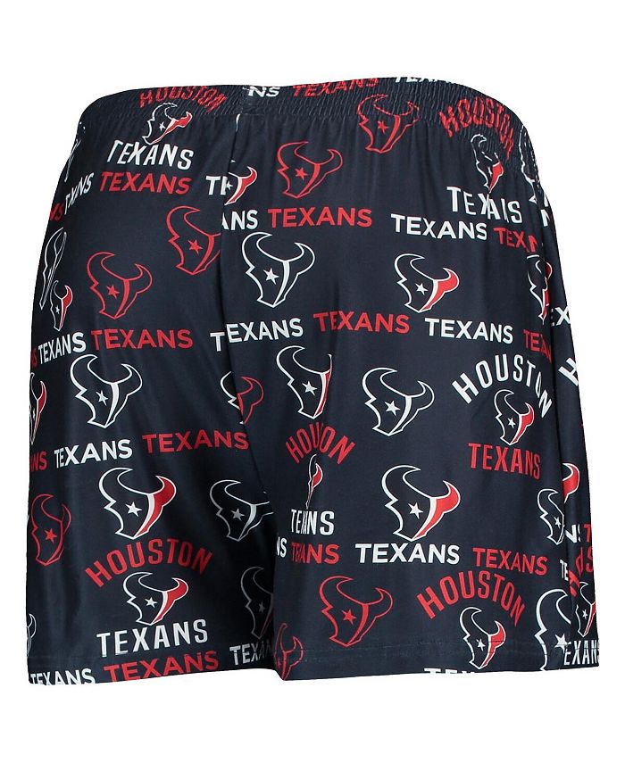 Concepts Sport Men's Navy Houston Texans Flagship Allover Print Knit ...