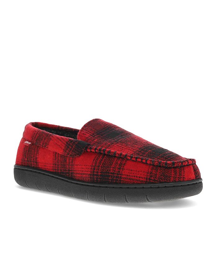 Levi's Men's Fields Buffalo Memory Foam Slippers - Macy's