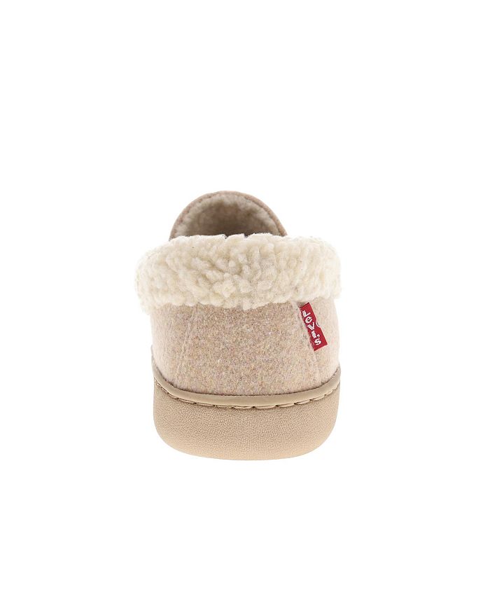 Levi's Men's Roger Memory Foam Sherpa Venetian Slippers - Macy's