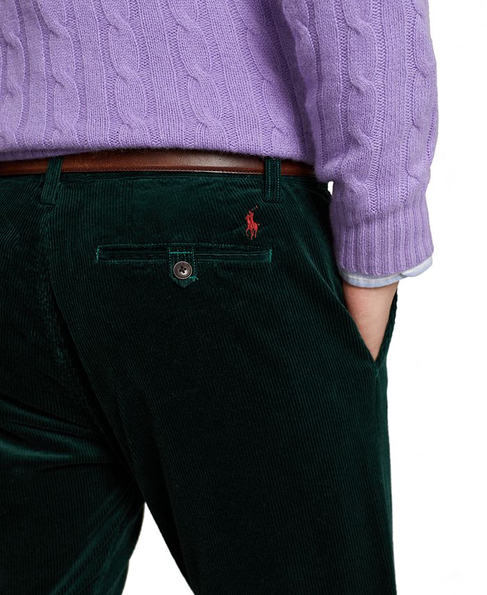 Polo Ralph Lauren Men's Stretch Classic-Fit Corduroy Pants & Reviews - Pants - Men - Macy's
