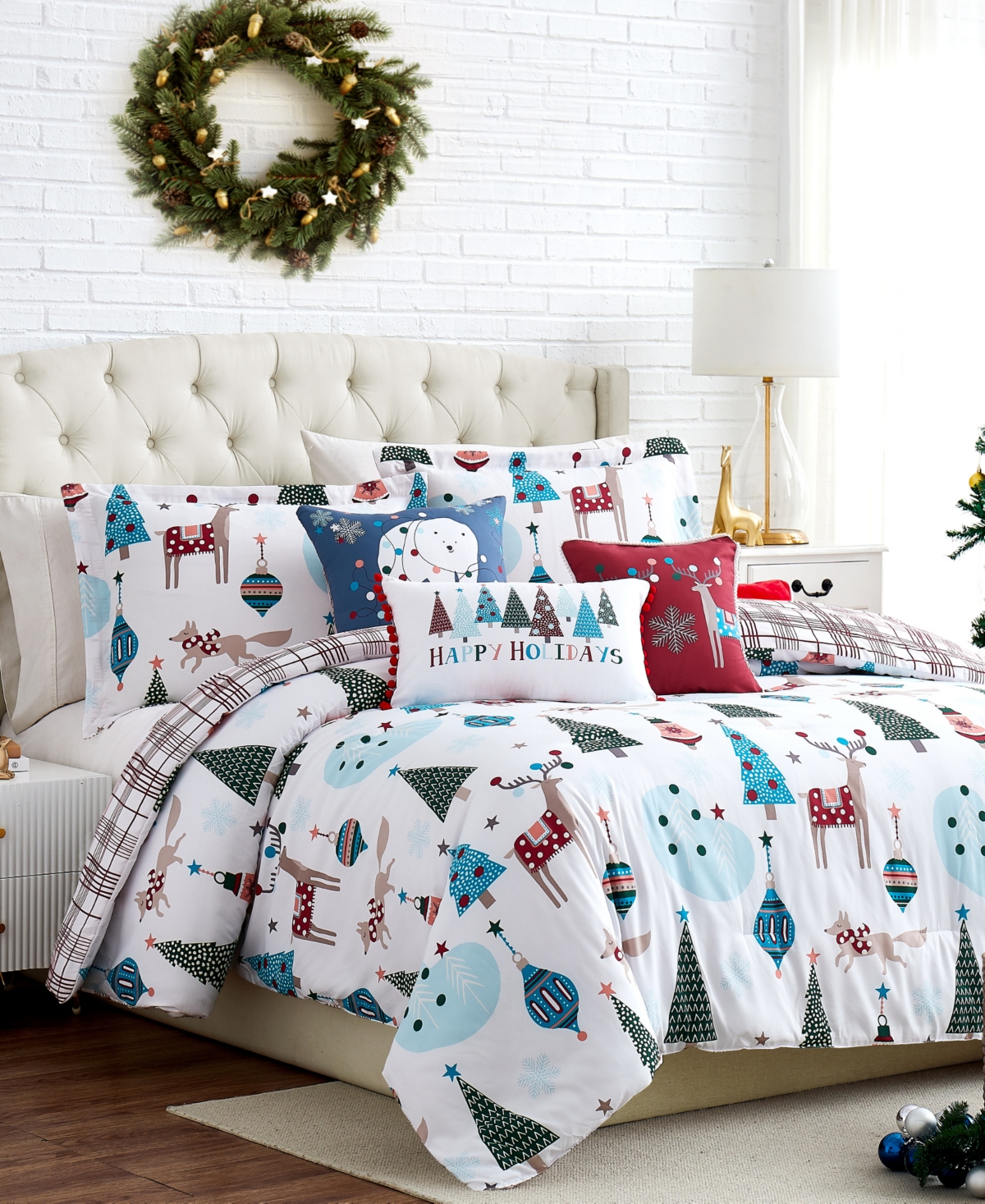 Click here for Southshore Fine Linens Winter Wonderland Reversibl... prices