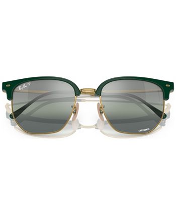 Ray-Ban New Clubmaster Polarized Sunglasses, RB4416 - Macy's