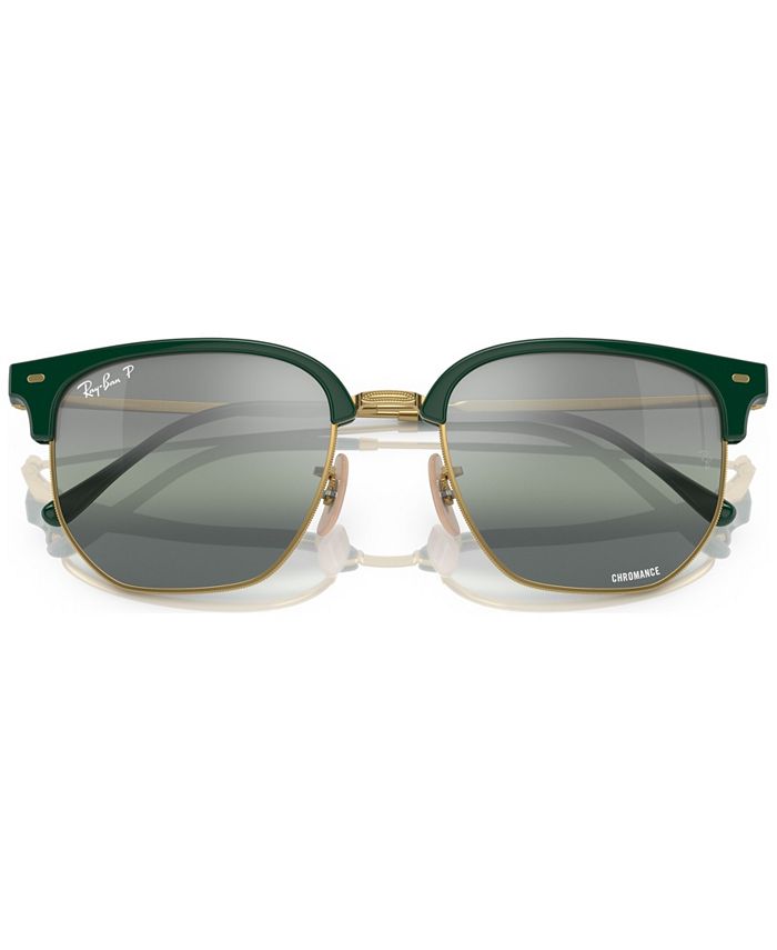Ray-Ban New Clubmaster Polarized Sunglasses, RB4416 - Macy's