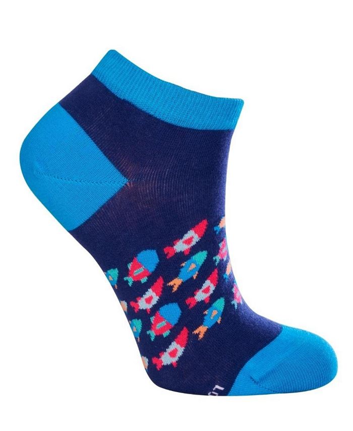 Love Sock Company Women's Fish Ankle W-Cotton Novelty Socks with ...