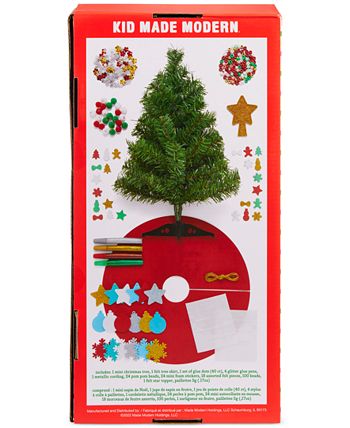 Kid Made Modern Mini Christmas Tree Decorating Kit - Macy's