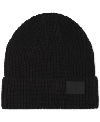 Tommy Hilfiger Men's Shaker Cuff Hat Beanie with Ghost Patch & Reviews ...