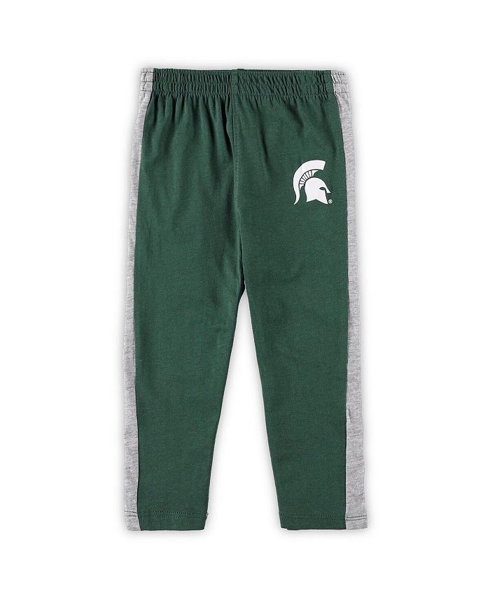 Outerstuff Infant Boys and Girls Heathered Gray, Green Michigan State ...