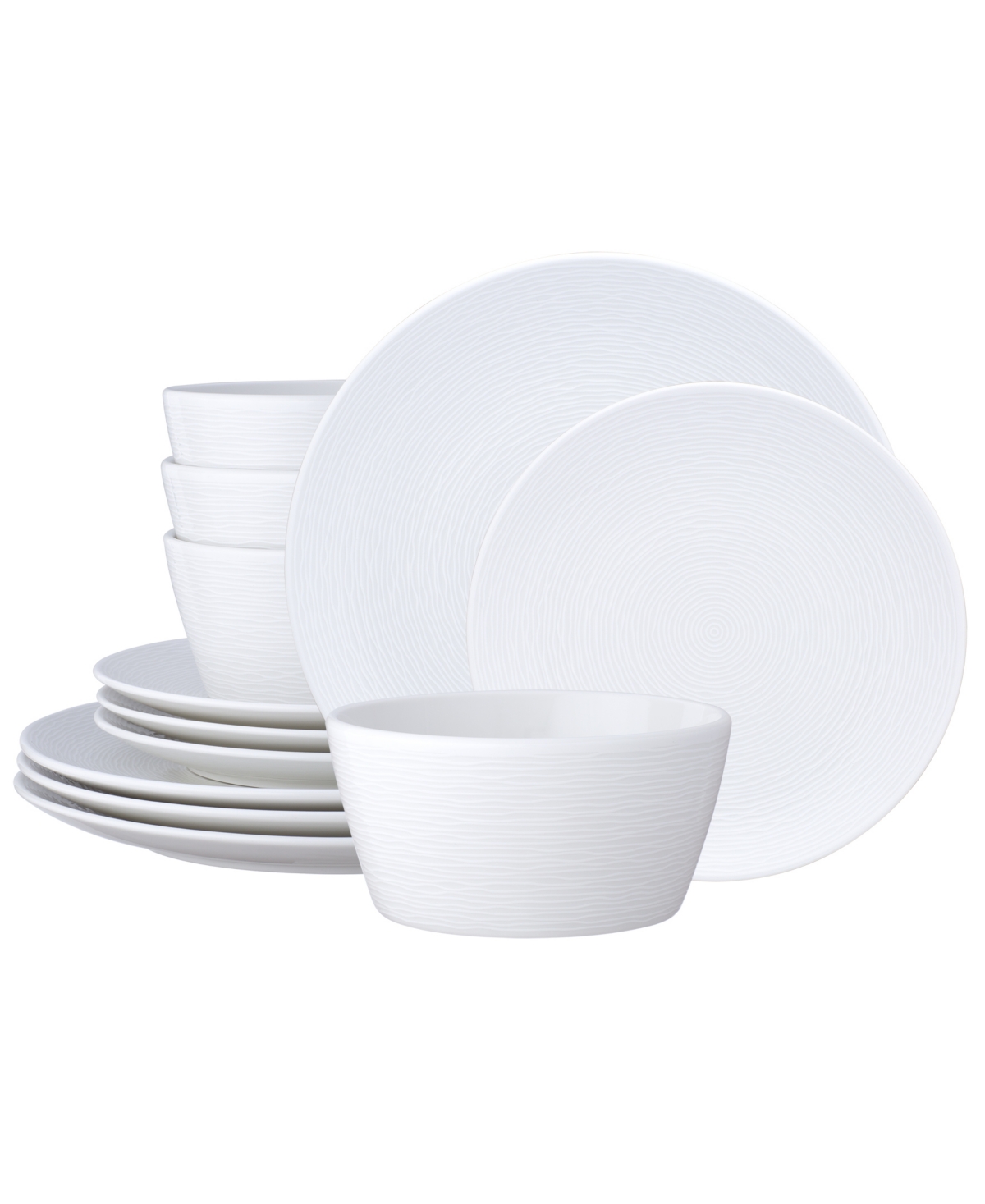 Click here for Colorscapes Swirl Coupe 12 Piece Dinnerware Set  S... prices