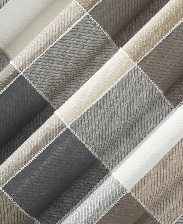 Archaeo Colorblock Plaid Curtain Collection - Macy's