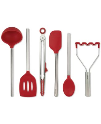 Tovolo 6-Pc. Silicone-Head Kitchen Utensil Set - Macy's