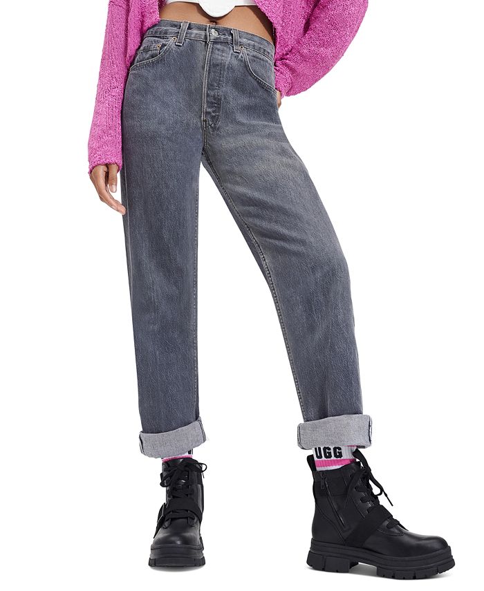 UGG® Women's Ashton Waterproof Lace-Up Zip Booties - Macy's