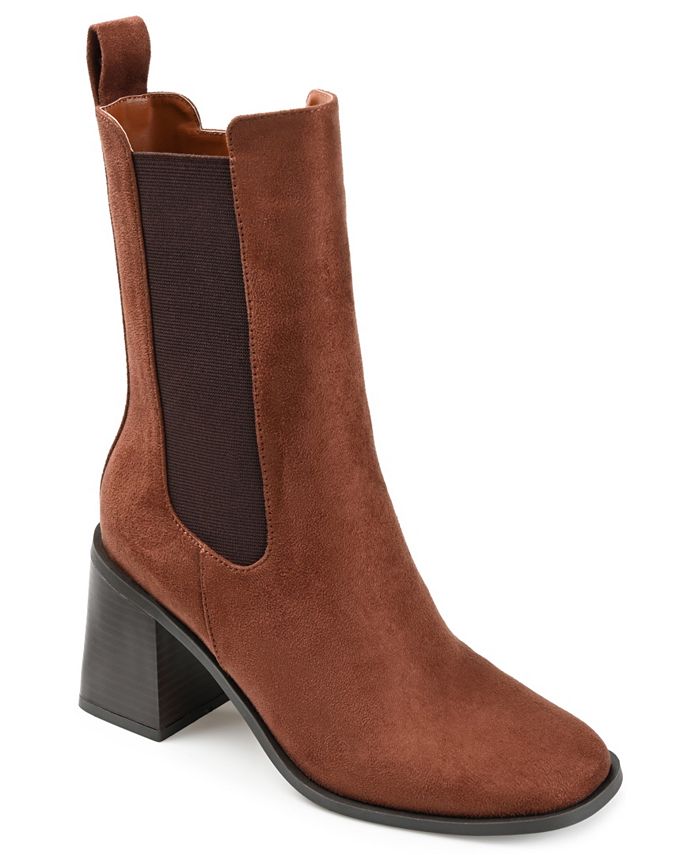 Journee Collection Women's Kaydia Booties - Macy's