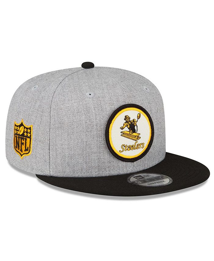 New Era Men's Gray, Black Pittsburgh Steelers 2022 Sideline 9FIFTY ...