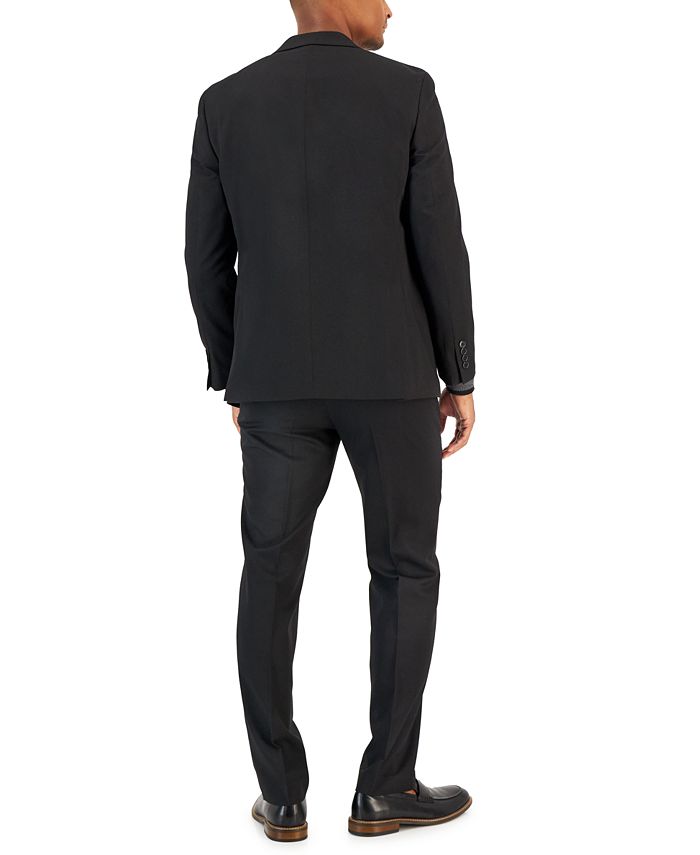 Van Heusen Men's Flex Plain Slim Fit Suits - Macy's