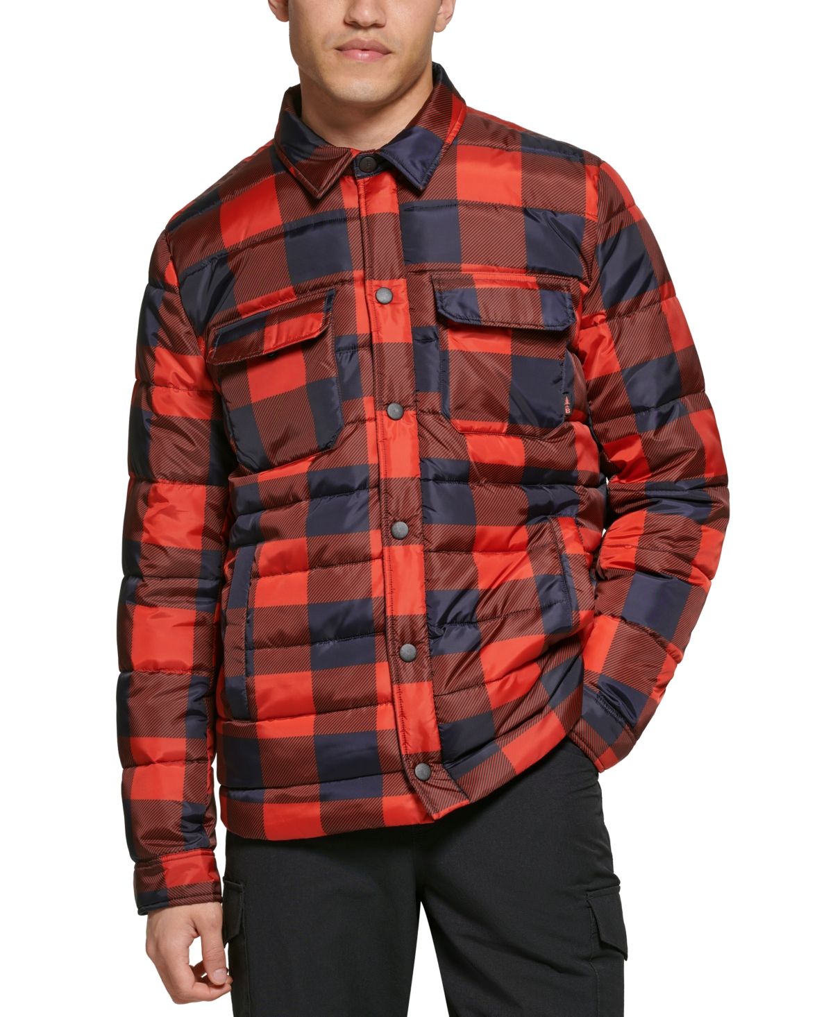 Click here for Bass Outdoor Mens Mission Quilted Puffer Shirt Jac... prices