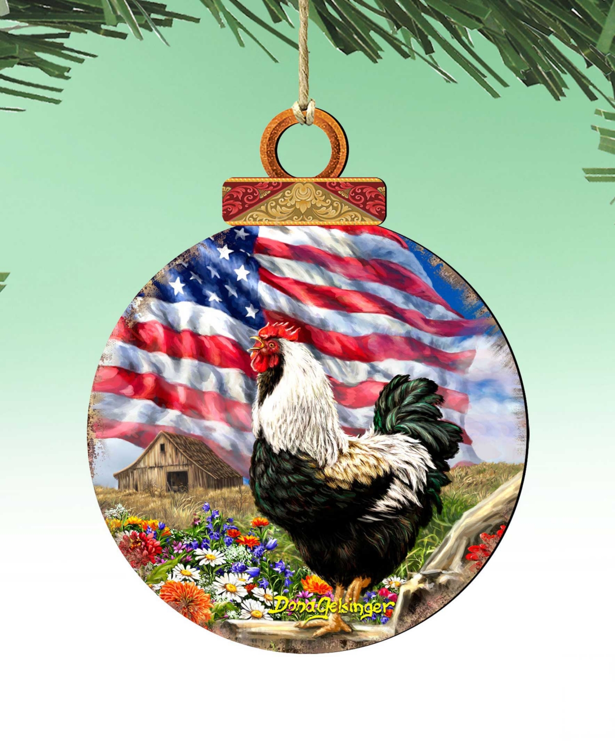 Click here for Designocracy Morning In America Holiday Ornaments... prices