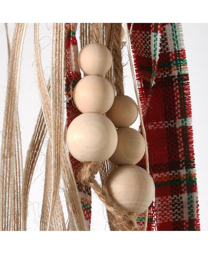 National Tree Company 31" Jute Snowman Wall Decor - Macy's