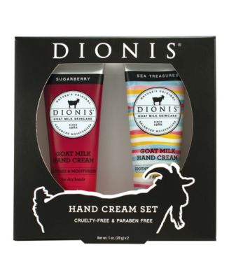 Dionis Berry Treasure Goat Milk Hand Cream Duo Set, 2 Piece - Macy's
