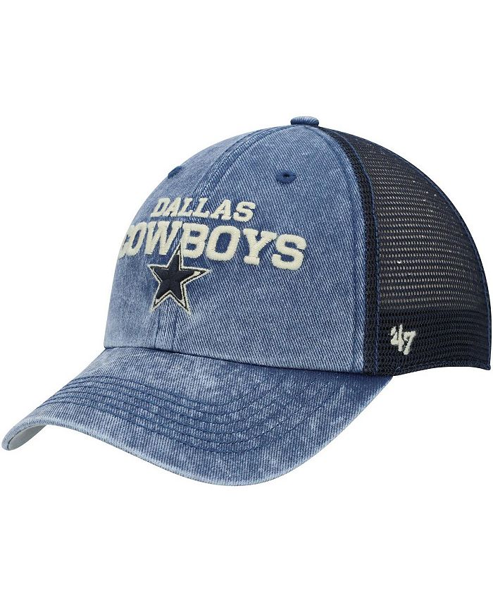 '47 Brand Men's '47 Navy Dallas Cowboys Drumline Trucker Clean Up ...