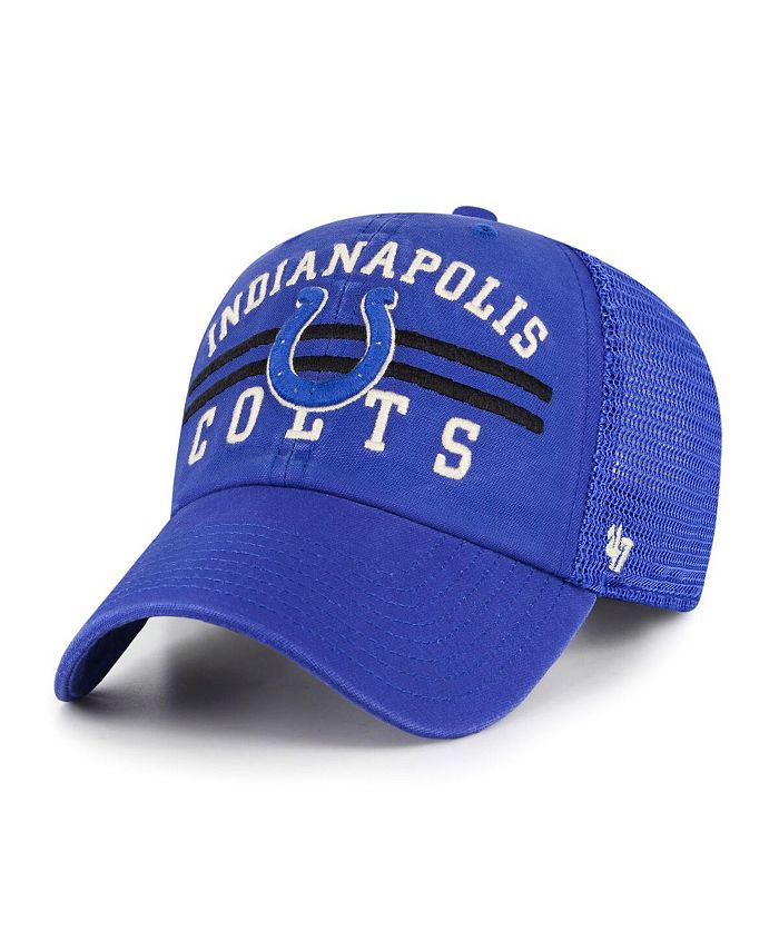 '47 Brand Men's '47 Royal Indianapolis Colts Highpoint Trucker Clean Up ...