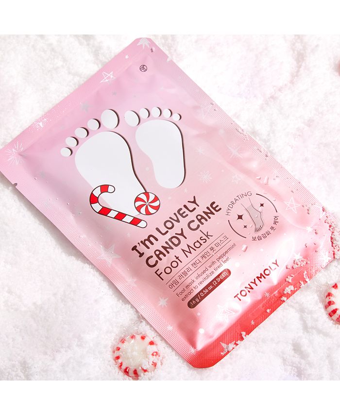 TONYMOLY I'm Lovely Candy Cane Foot Mask - Macy's