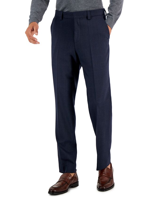 HUGO Men's Modern-Fit Wool Suit Separate Pant - Macy's