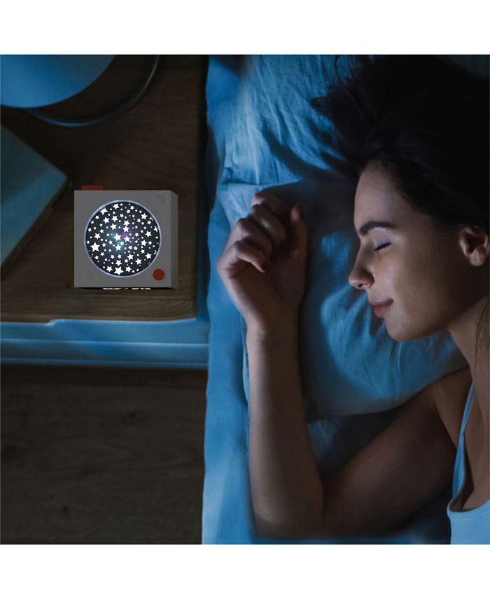 Sharper Image Closeout Projection Alarm Clock With Soothing Sounds And