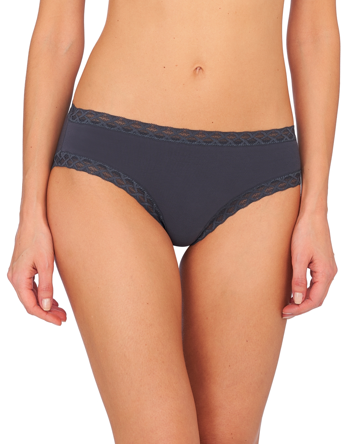 Click here for Natori Bliss Lace-Trim Cotton Brief Underwear 1560... prices