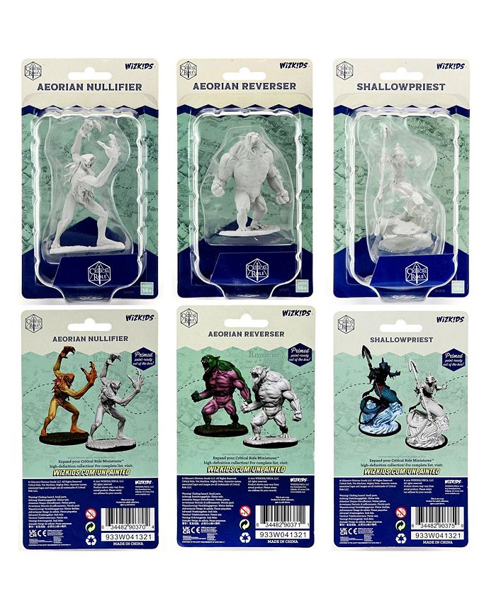 WizKids Games Critical Role Unpainted Miniatures Wave 1 QuickPick 21 ...