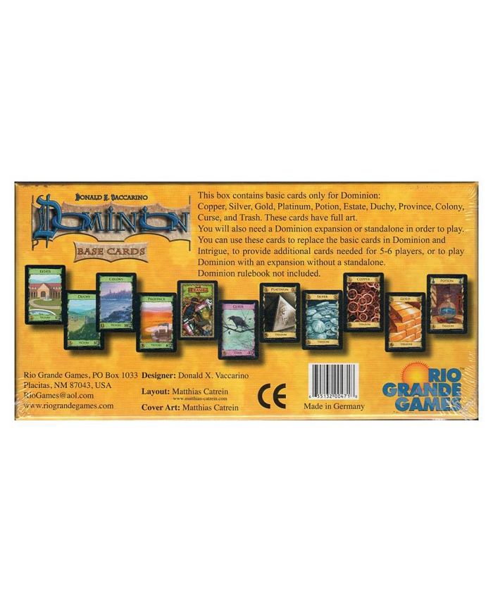 Rio Grande Games Dominion Base Cards - Macy's