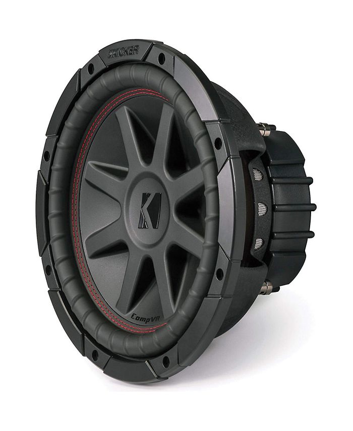 KICKER 10 inch subwoofer with dual 4-ohm voice coils - Macy's