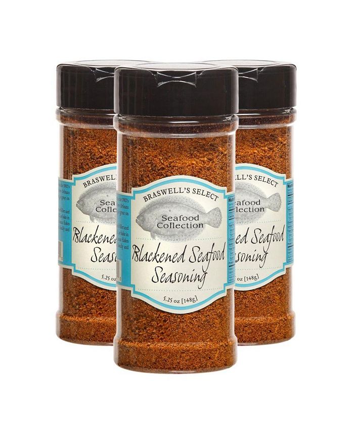 Braswell's Blackened Seafood Seasoning 5.25 oz (3 Pack) - Macy's