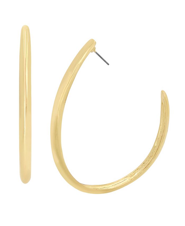 Robert Lee Morris Soho Women's C Hoop Earrings - Macy's