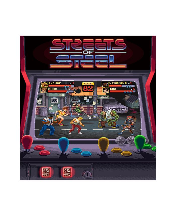 Greater Than Games Streets Of Steel Kicking Asphalt Board Game, 100 ...