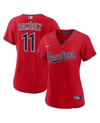 Women's Nike Jose Ramirez Red Cleveland Guardians Alternate Replica ...