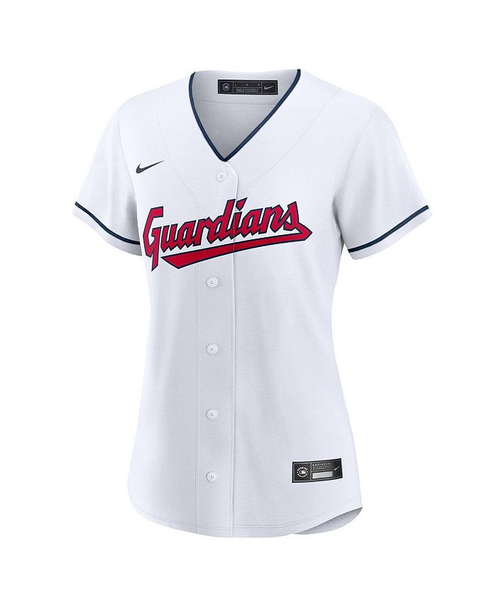 Nike Men's White Cleveland Guardians Home Replica Team Jersey - Macy's