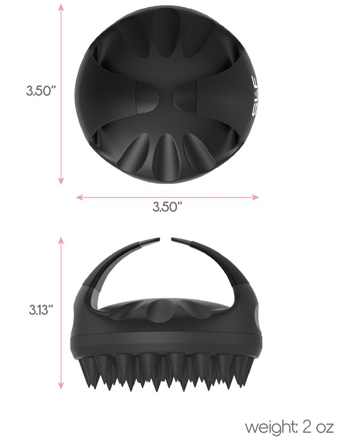 Tzumi SLF Scalp Massager, Head Exfoliator & Massager - Macy's