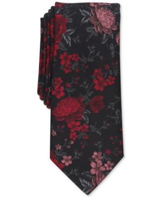 Bar III Men's Bristol Floral Tie, Created for Macy's - Macy's