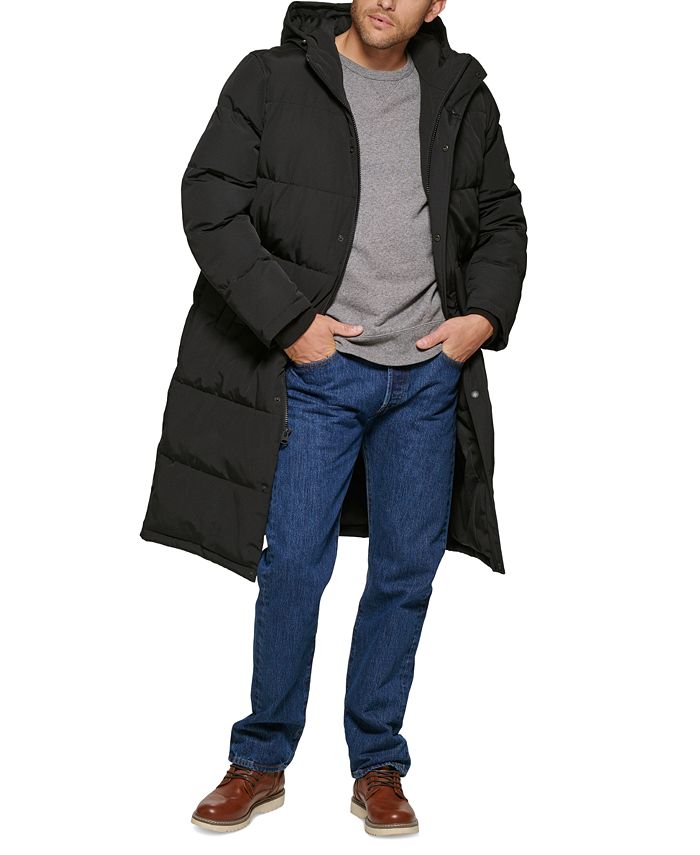 Levi's Men's Quilted Extra Long Parka Jacket - Macy's