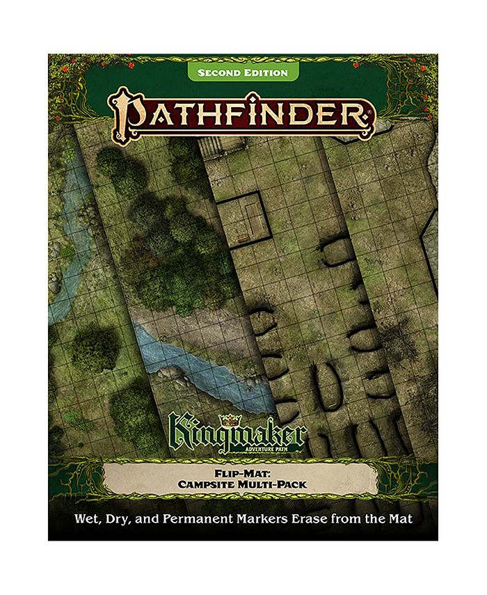 PAIZO Pathfinder FlipMat Kingmaker Adventure Path Campsite Multipack - Macy's