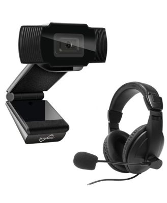 Pro HD Video Webcam with Headset - Macy's