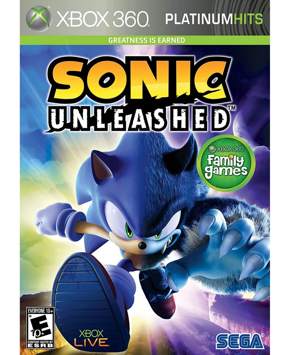 Click here for Sonic Unleashed (Platimnum Hits) - Xbox 360 prices