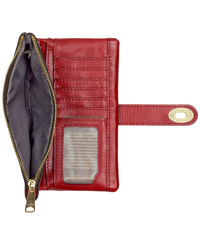 Patricia Nash Annesley Leather Wristlet & Reviews - Handbags ...