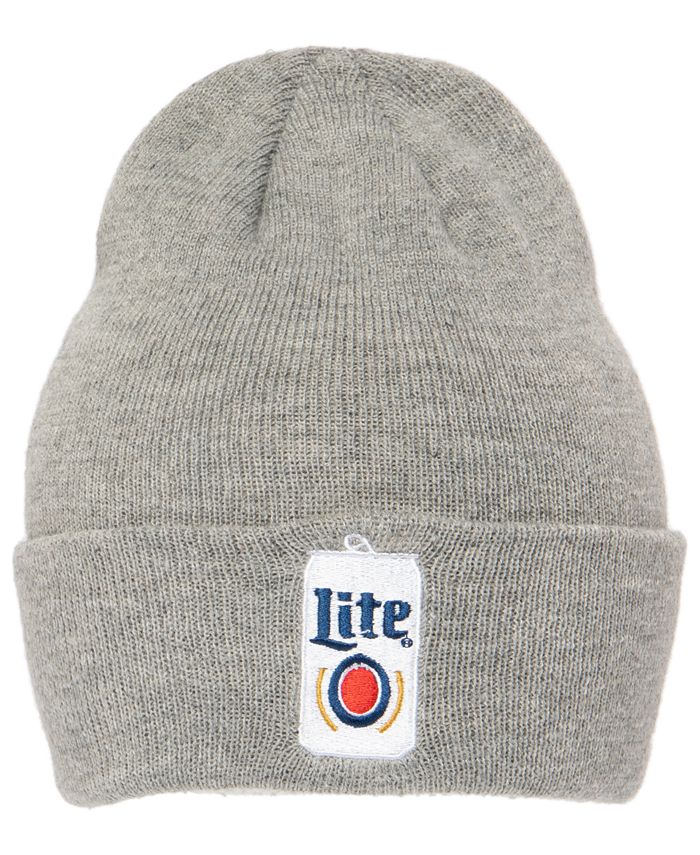 Miller Lite Men's Flat Knit Cuffed Beanie - Macy's