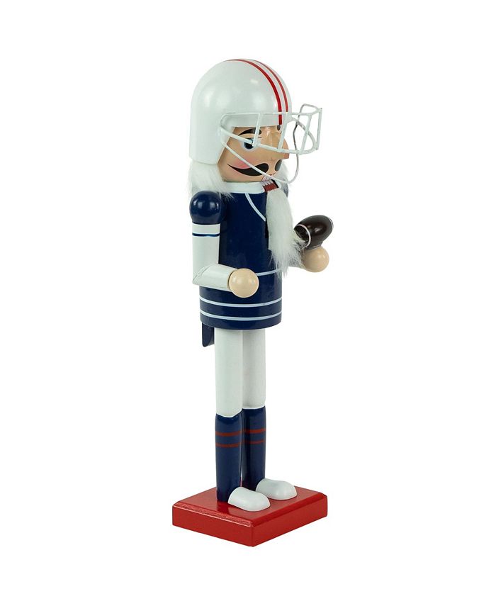 Northlight Wooden Christmas Nutcracker Football Player, 14" - Macy's