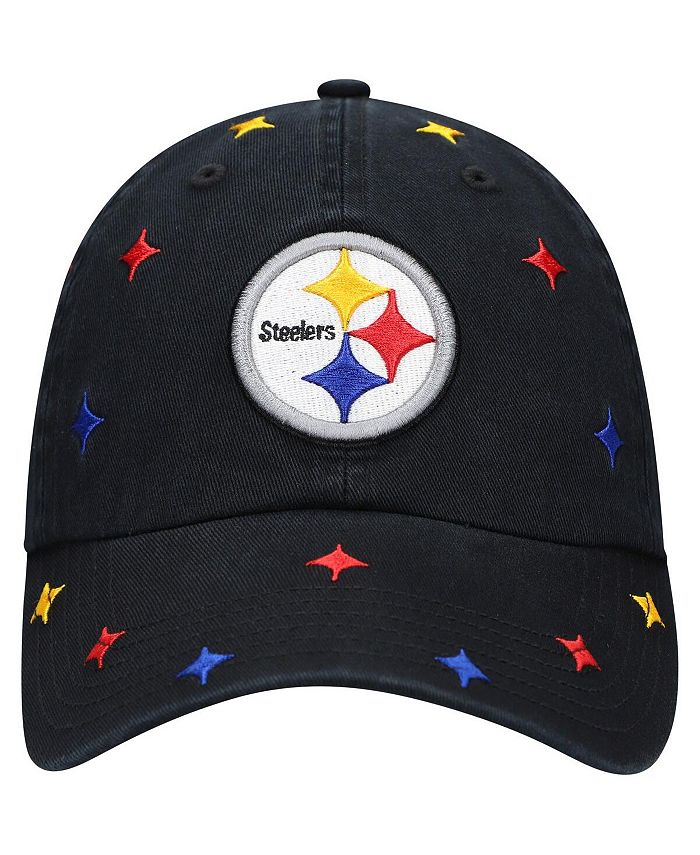'47 Brand Women's '47 Black Pittsburgh Steelers Multi Confetti Clean Up ...