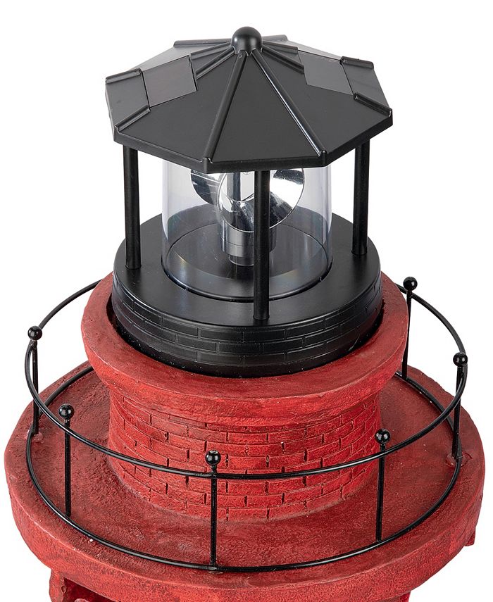 Design Toscano Coastal Shoal Lighthouse Solar Beacon Statue - Macy's